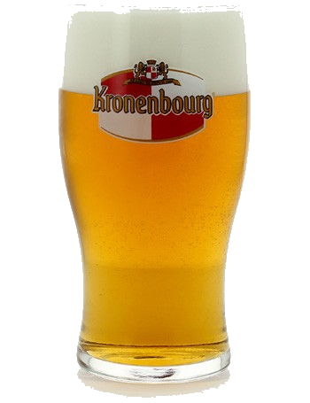 Verre Kronenbourg 50 cl : choppe Kro
