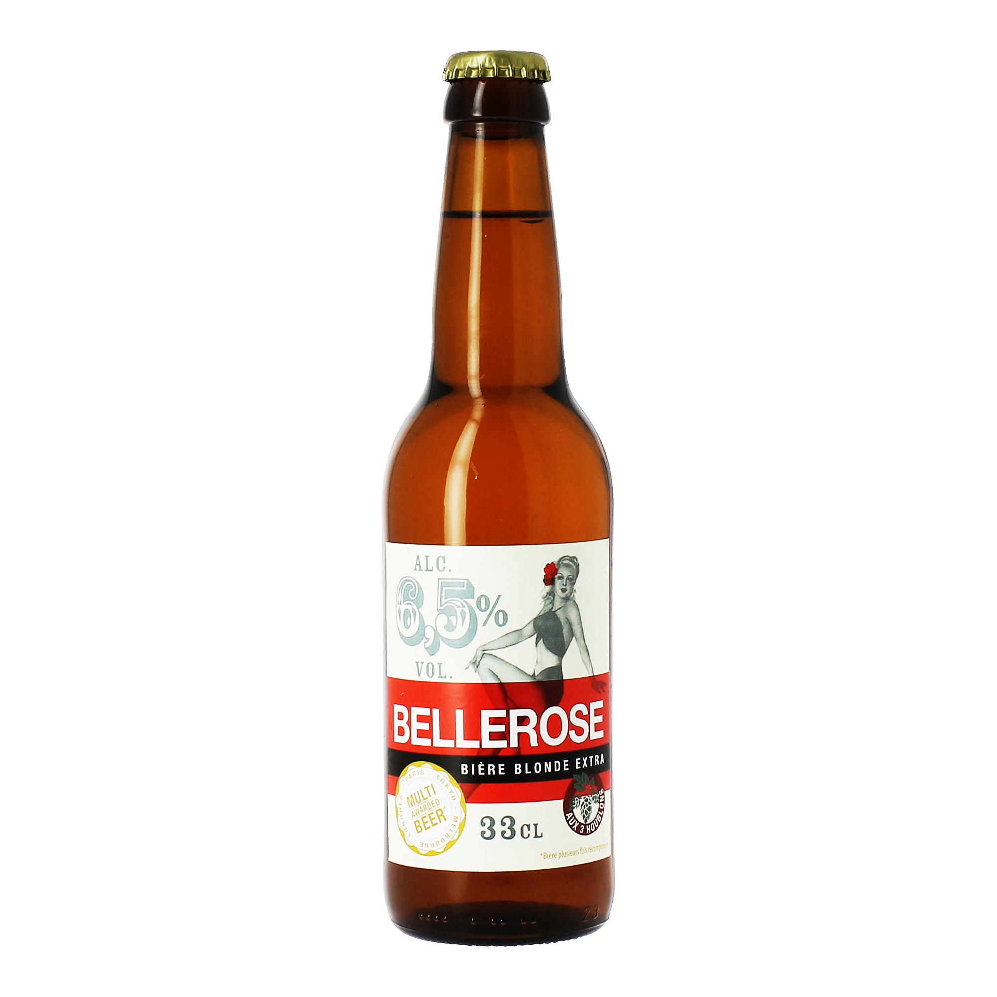 Bière Bellerose 75cl, Blonde du Nord de la Brasserie des Sources