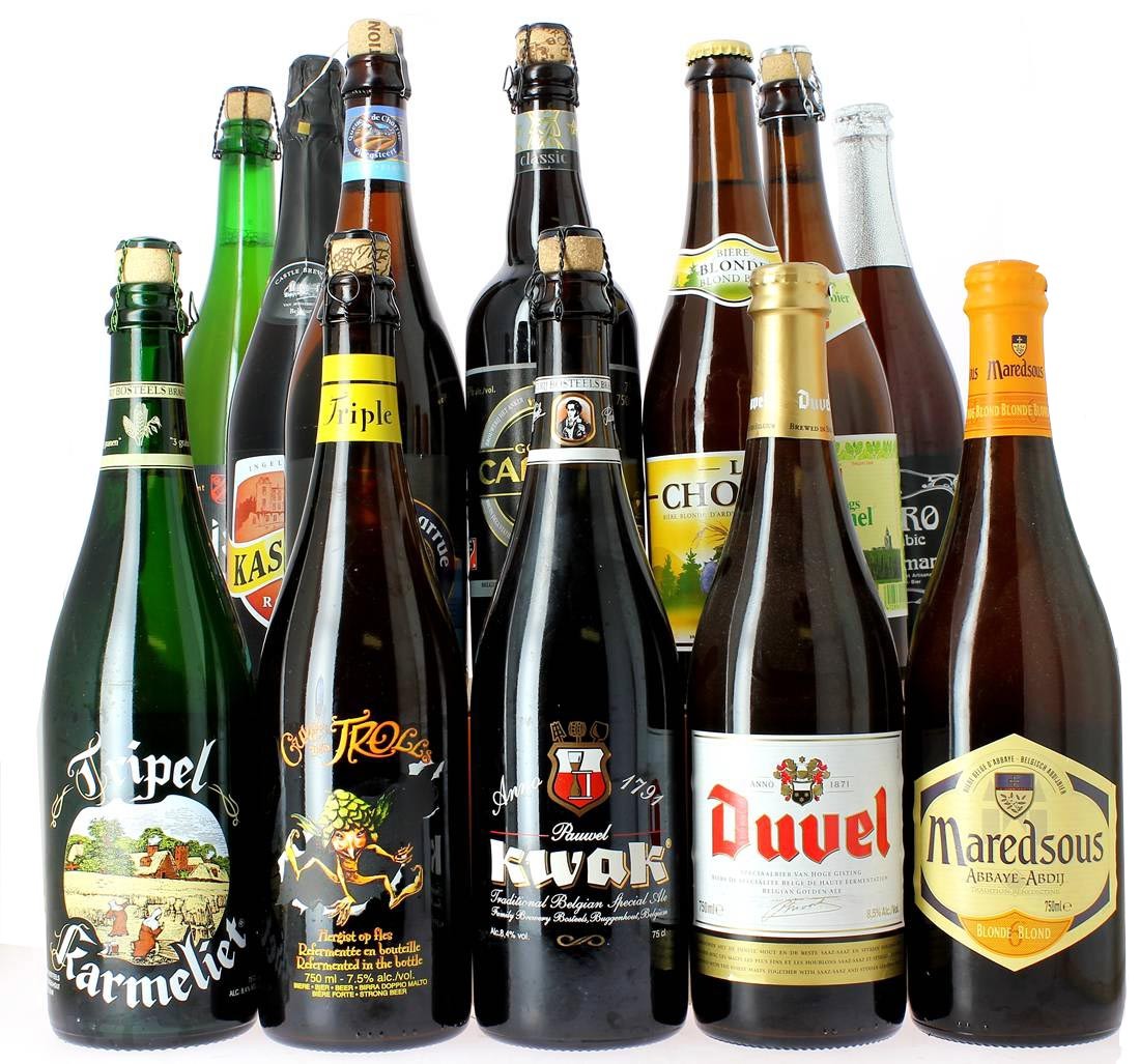 Assortiment 12 bières 75 cl : Grands Classiques